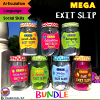 Using Exit Slips in Speech Therapy - Creative Speech Lab