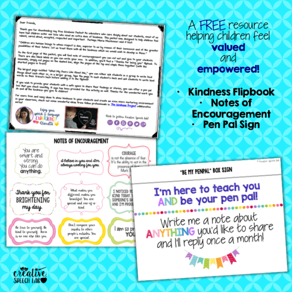 The Kindness Project Series: Easy Ways to Reach the Kids We Teach ...