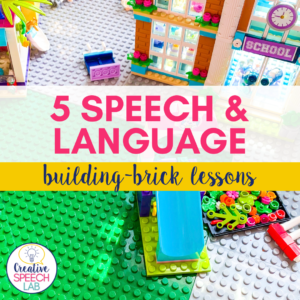5 Speech & Language Building-Brick Lessons - Creative Speech Lab