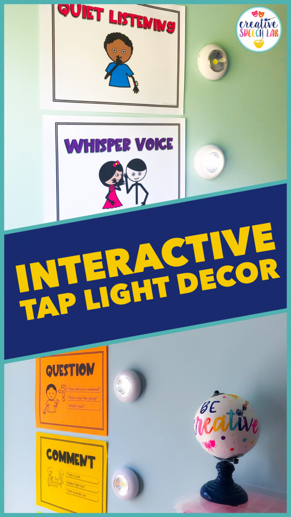 Interactive Speech Therapy Room Decor - Creative Speech Lab
