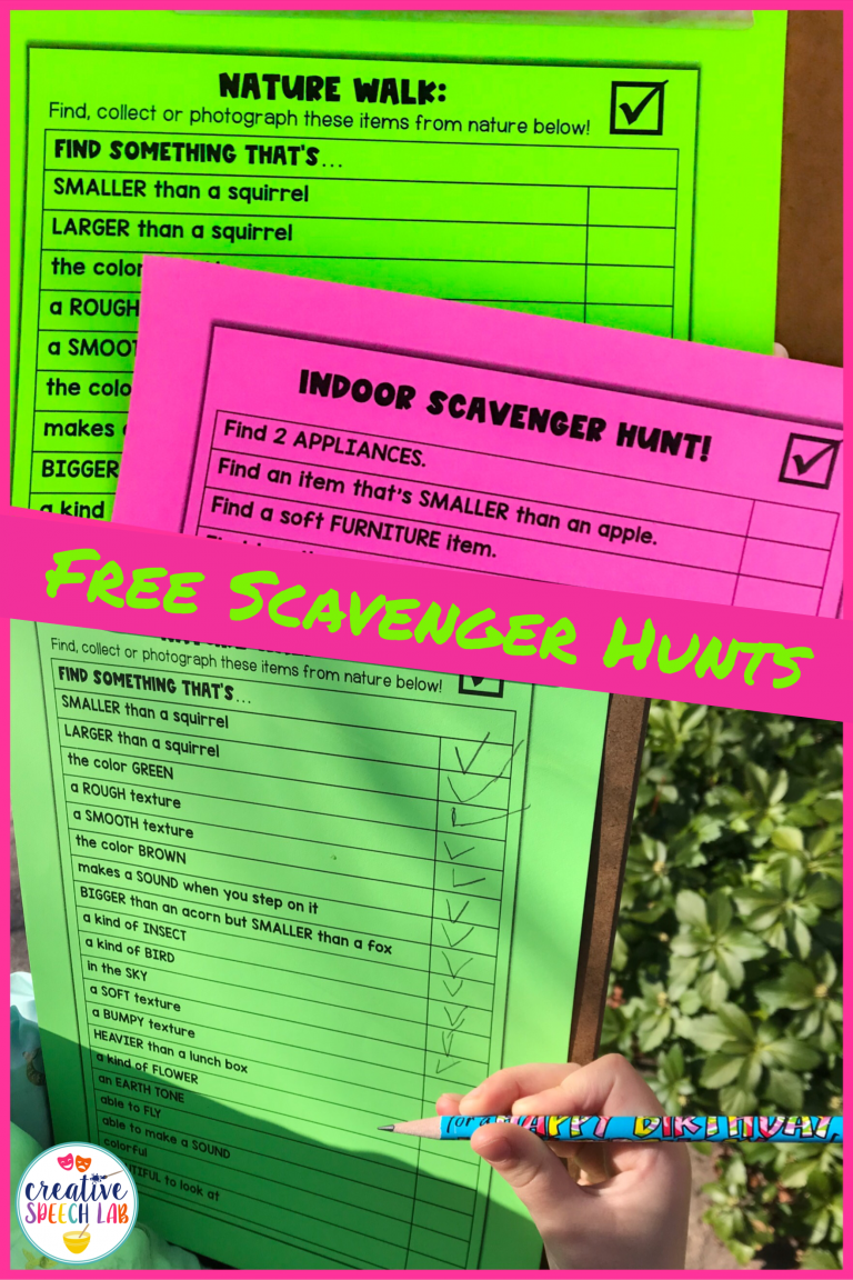 5 Hands On Distance Learning Activities for Speech & Language Skills ...