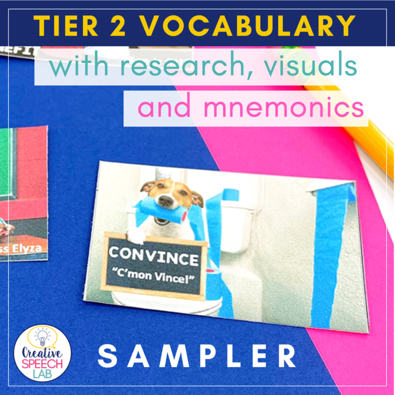 Top 5 Tips for Teaching Tier 2 Vocabulary - Creative Speech Lab