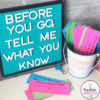 How & Why I Use Exit Slips in Speech Therapy - Creative Speech Lab