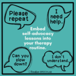 3 Easy Ways to Incorporate Self-Advocacy Into Your Sessions - Creative ...