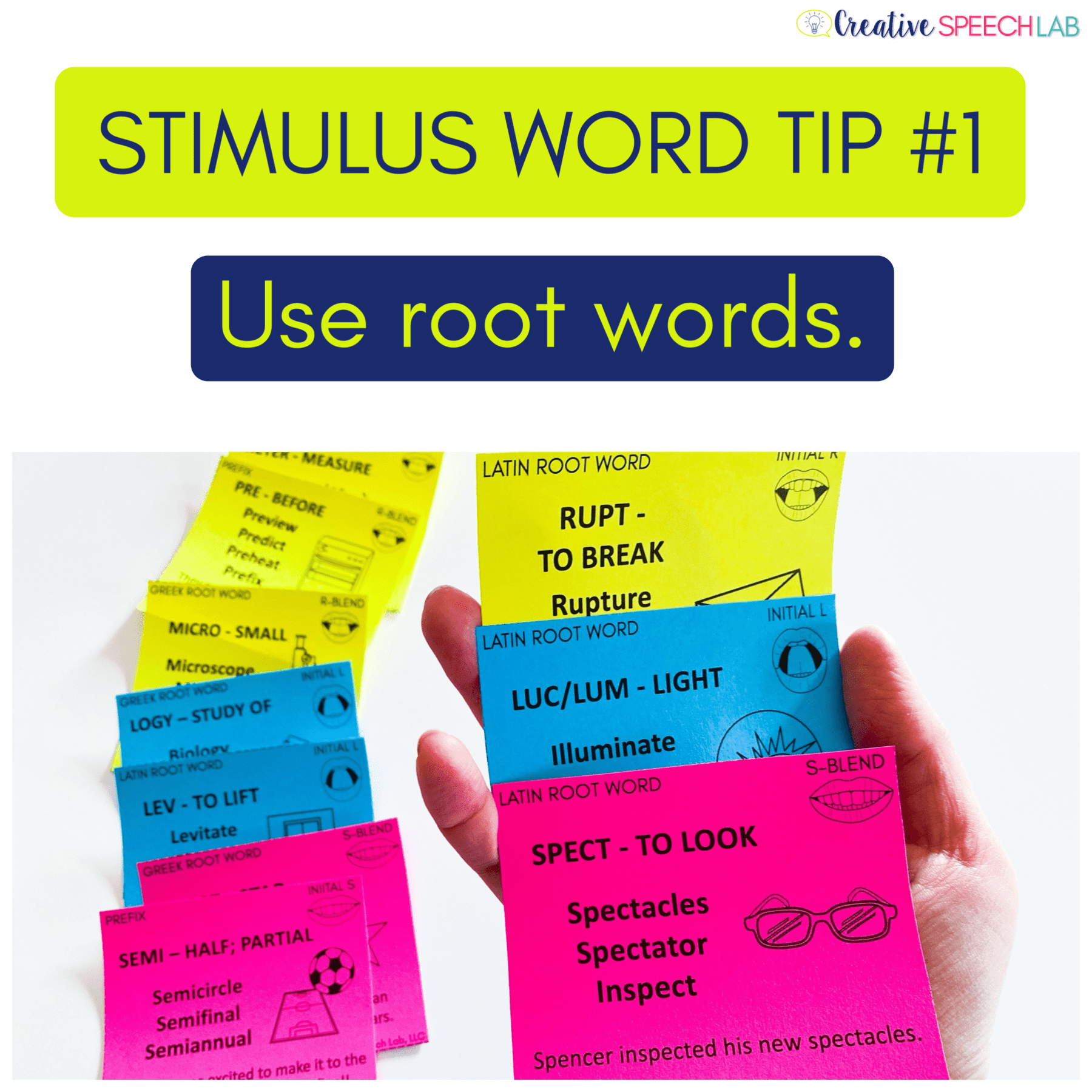 5 Tips for Choosing Smart Stimulus Words in Speech & Language Therapy ...