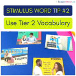 5 Tips for Choosing Smart Stimulus Words in Speech & Language Therapy ...