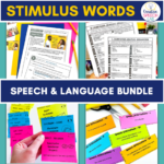 5 Tips for Choosing Smart Stimulus Words in Speech & Language Therapy ...